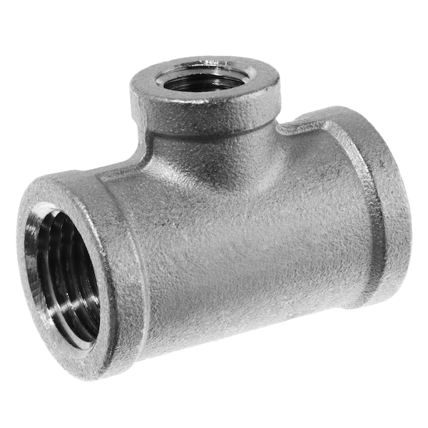 Usa Industrials Pipe Fitting - 316SS - Class 150 - Reducing Tee - 3/4" x 1/2" FNPT ZUSA-PF-7017 ...